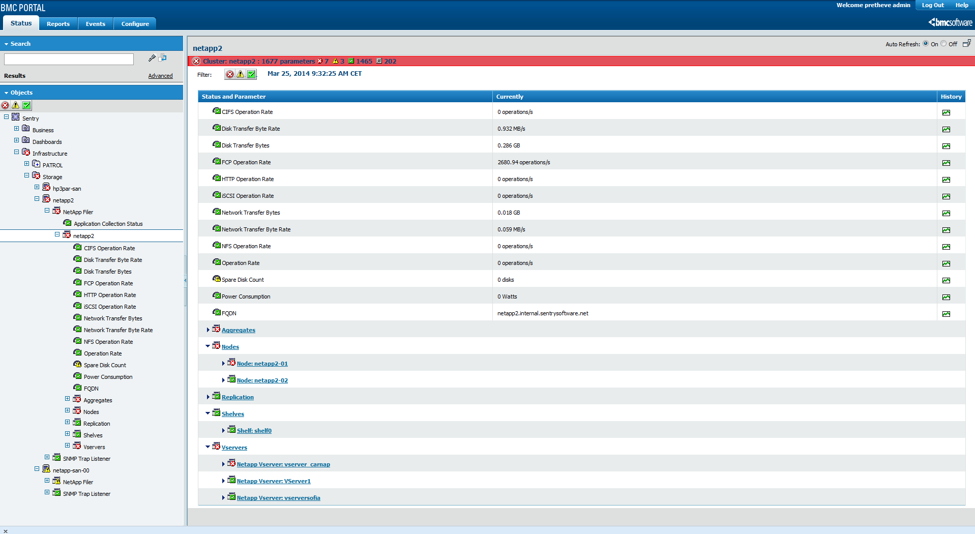 BMC Performance Manager Express for NetApp Filers | Sentry Software BMC Performance Manager Express for NetApp Filers | Sentry Software